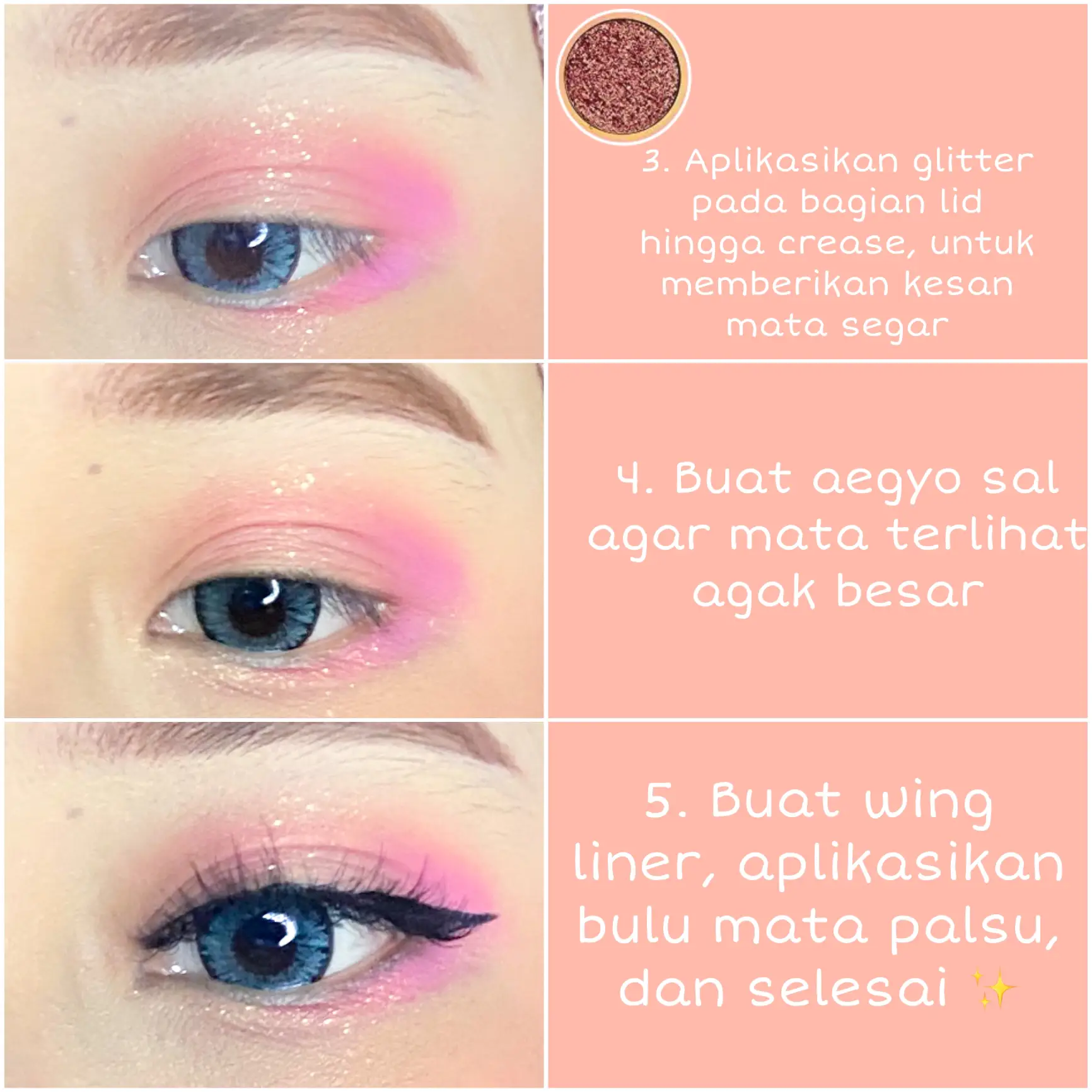 Tutorial Make Up Simple Untuk Mata Sipit | Saubhaya Makeup