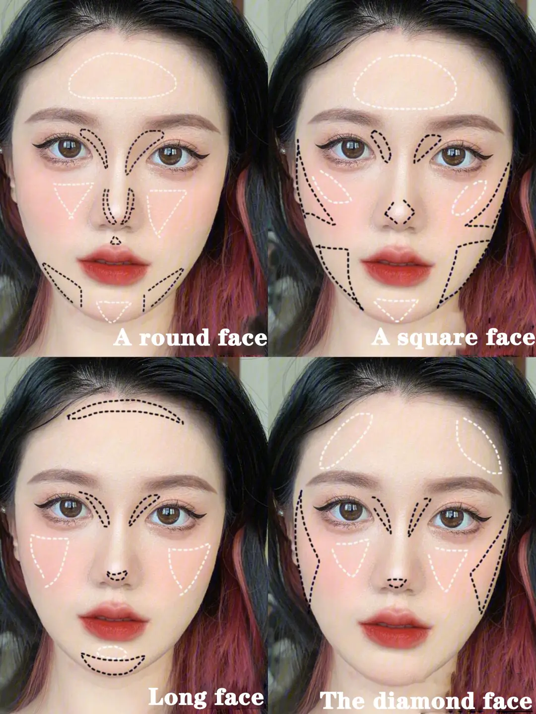 Makeup For Round Face Step By Step | Saubhaya Makeup