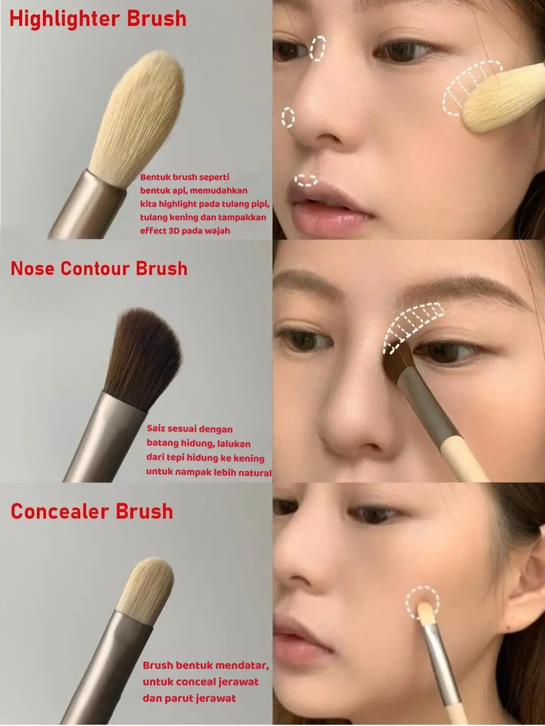 Cara2 Makeup Yang Betul | Saubhaya Makeup